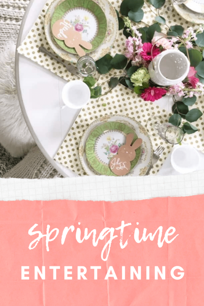 Springtime Entertaining and Easter Tablescapes - Adore Them Parenting