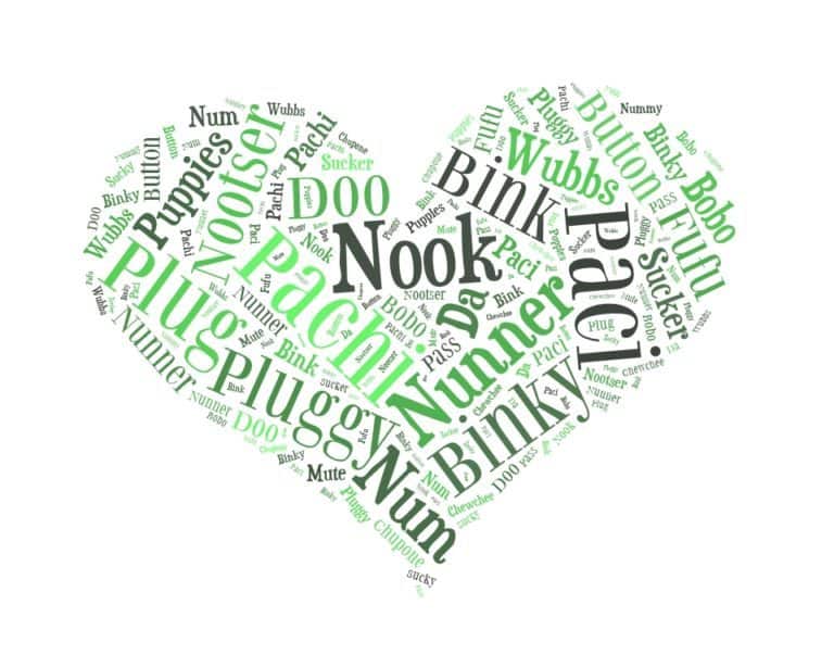 Pacifier Printable - Affordable Baby Room Decor Idea - Adore Them Parenting