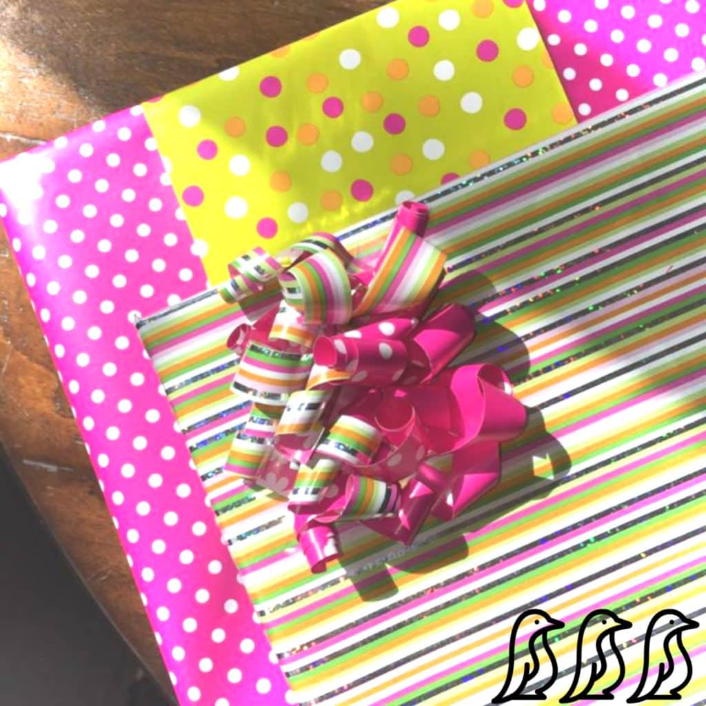 DIY Wrapping Paper Bows - Adore Them Parenting