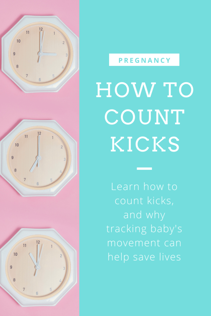 How to Count Kicks and Keep Track of Baby’s Movement - Adore Them Parenting