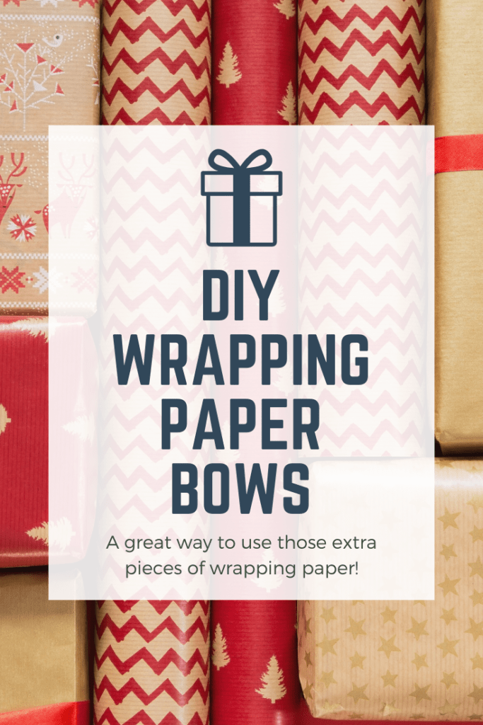 DIY Wrapping Paper Bows - Adore Them Parenting