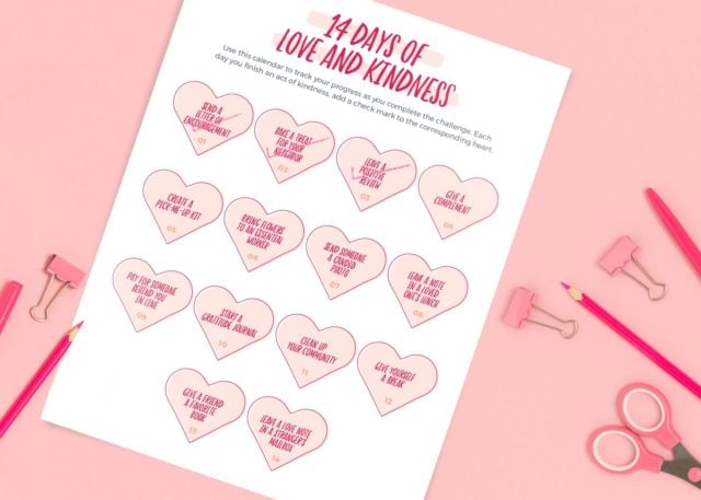 14 Random Acts of Kindness to Practice This February - Adore Them Parenting