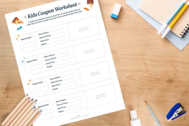 Kids Coupon Game – Free Printable - Adore Them Parenting
