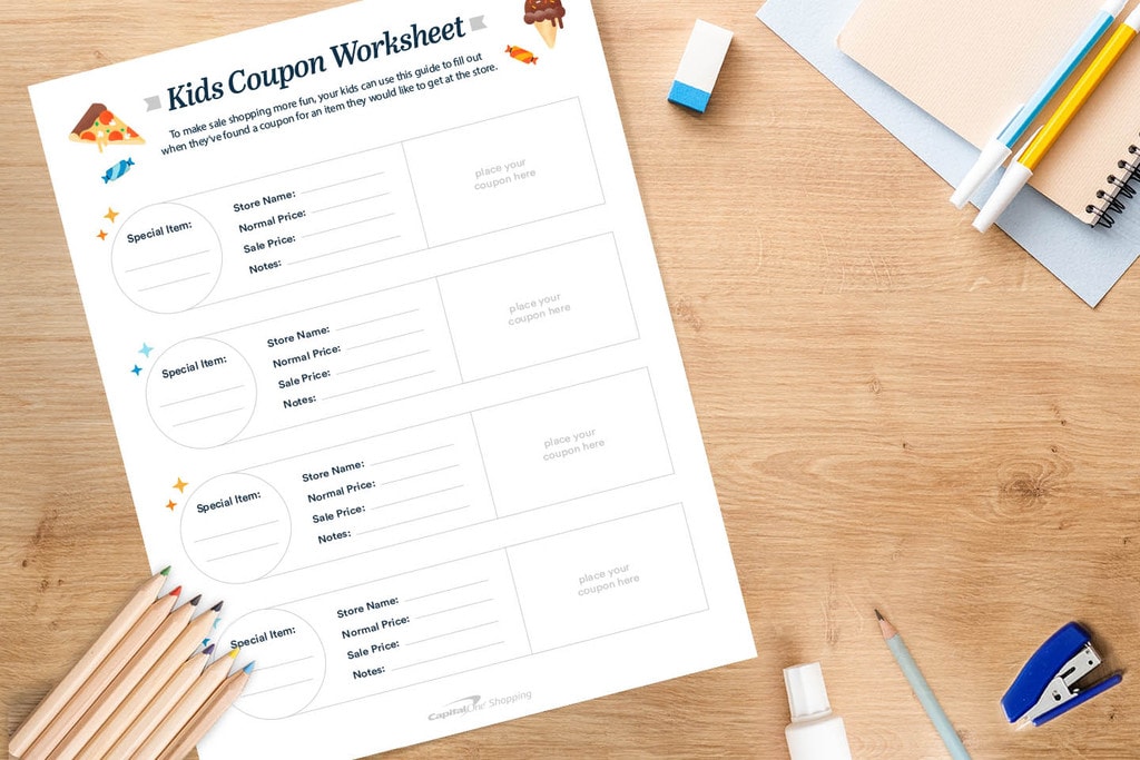 Kids Coupon Game – Free Printable - Adore Them Parenting
