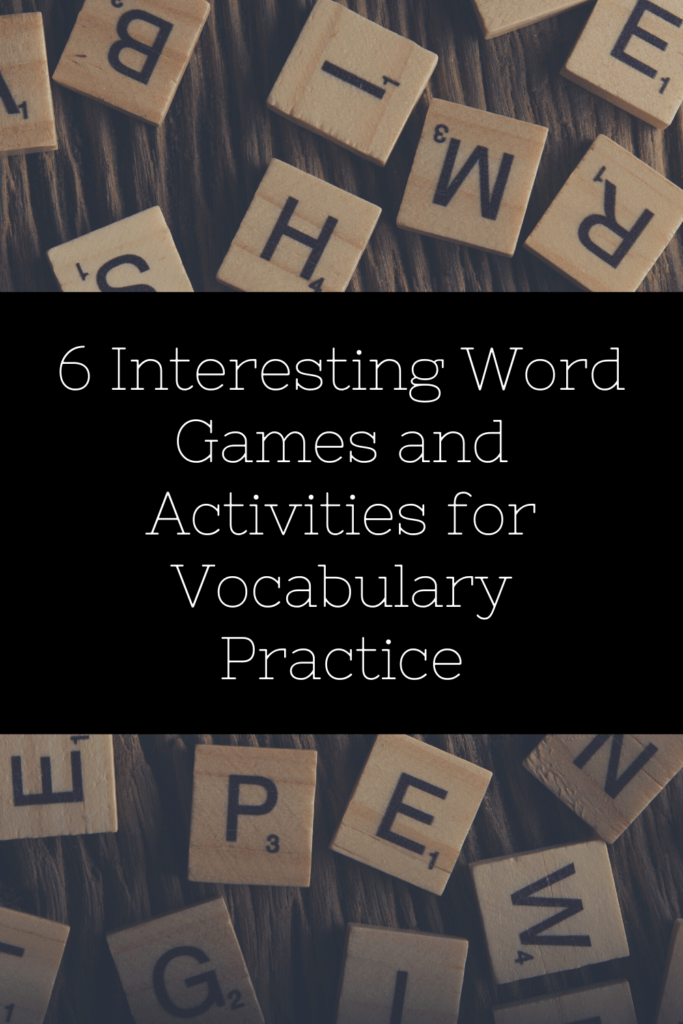 6 Interesting Word Games and Activities for Vocabulary Practice - Adore ...