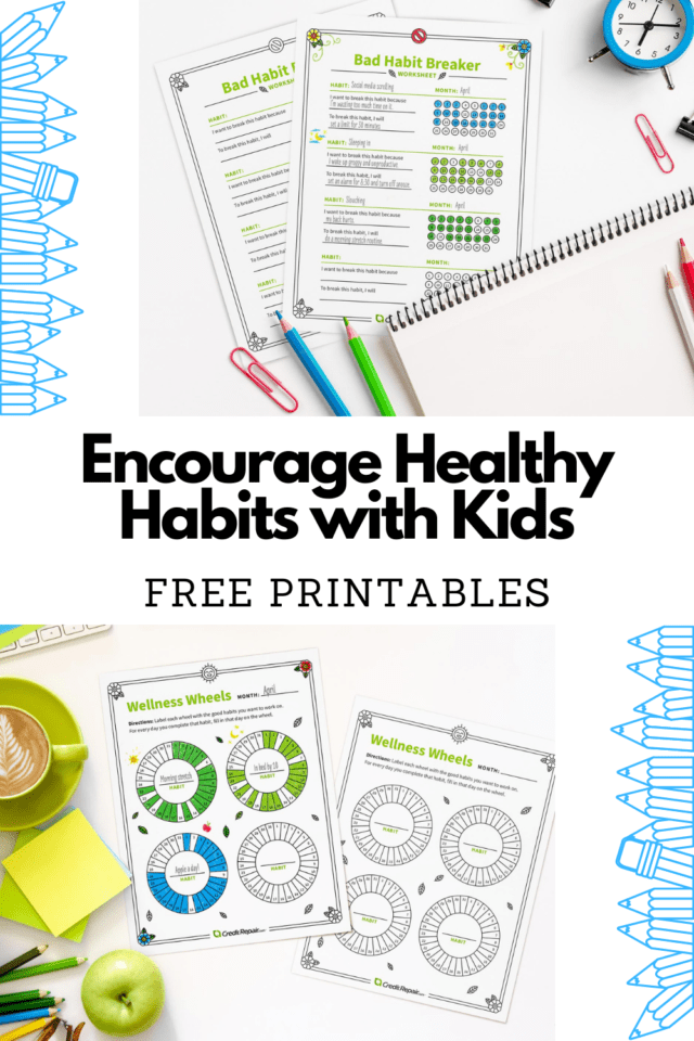 How to Encourage Healthy Habits with Your Kids + Free Printables ...