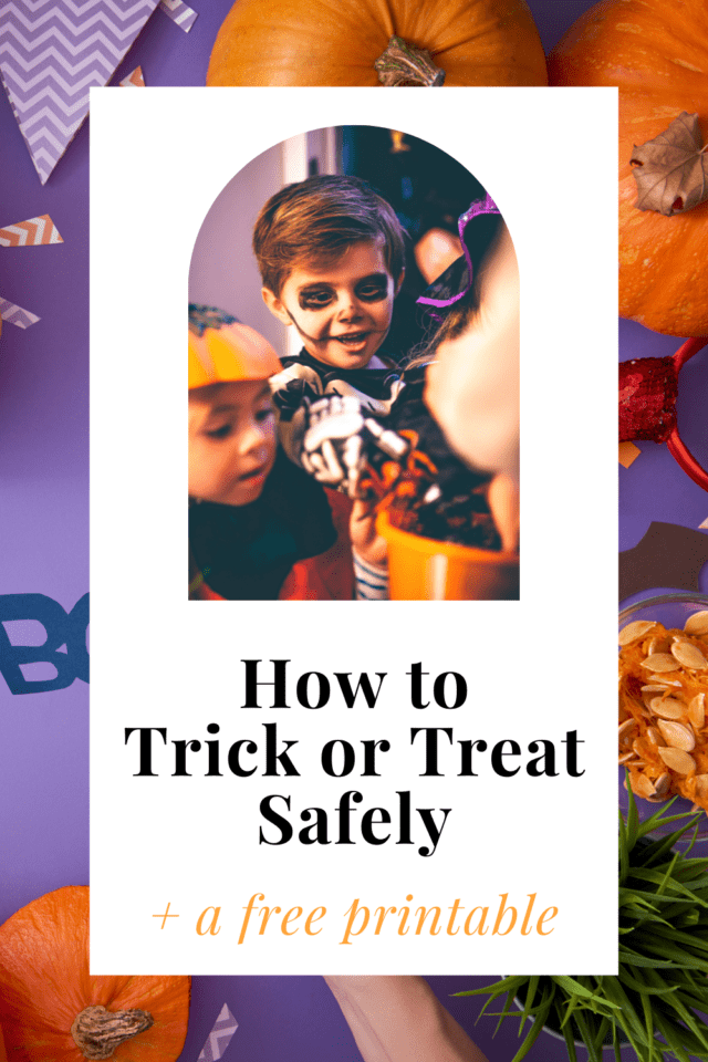How to Trick or Treat Safely - Adore Them Parenting
