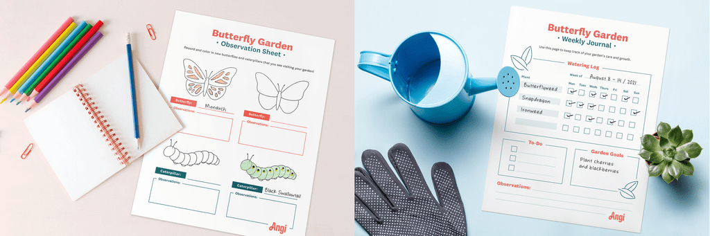 Butterfly Garden for Kids - Free Printable Activities - Adore Them ...