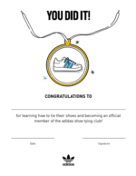 3 Printables to Help Teach Kids to Tie Their Shoes - Adore Them Parenting