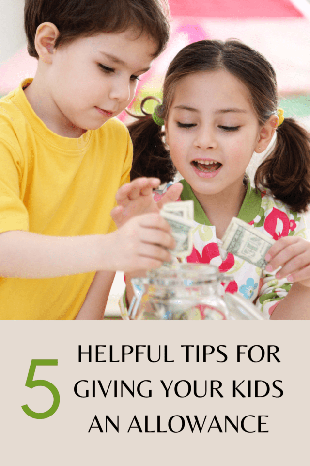 5 Helpful Tips for Giving Your Kids an Allowance - Adore Them Parenting
