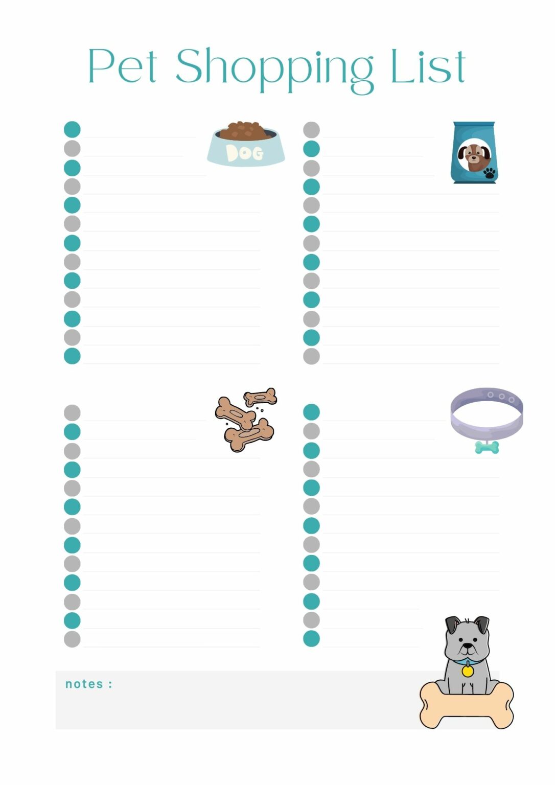 Pet Information Kit - Free Pet Printables for Your Family