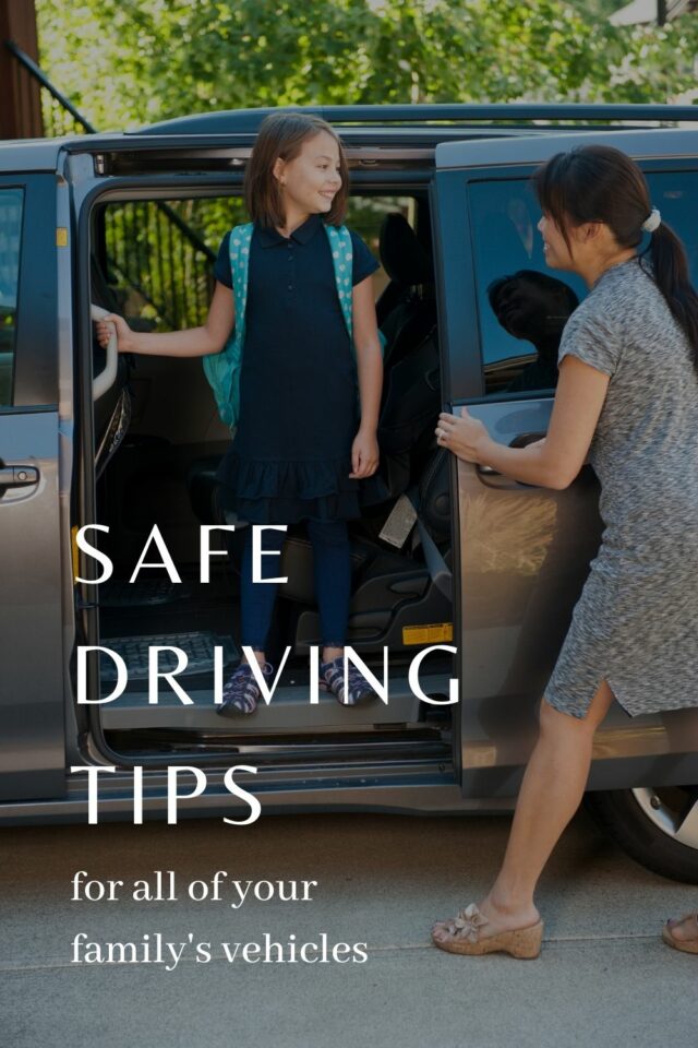 Safe Driving Tips for All of Your Family’s Vehicles - Adore Them Parenting